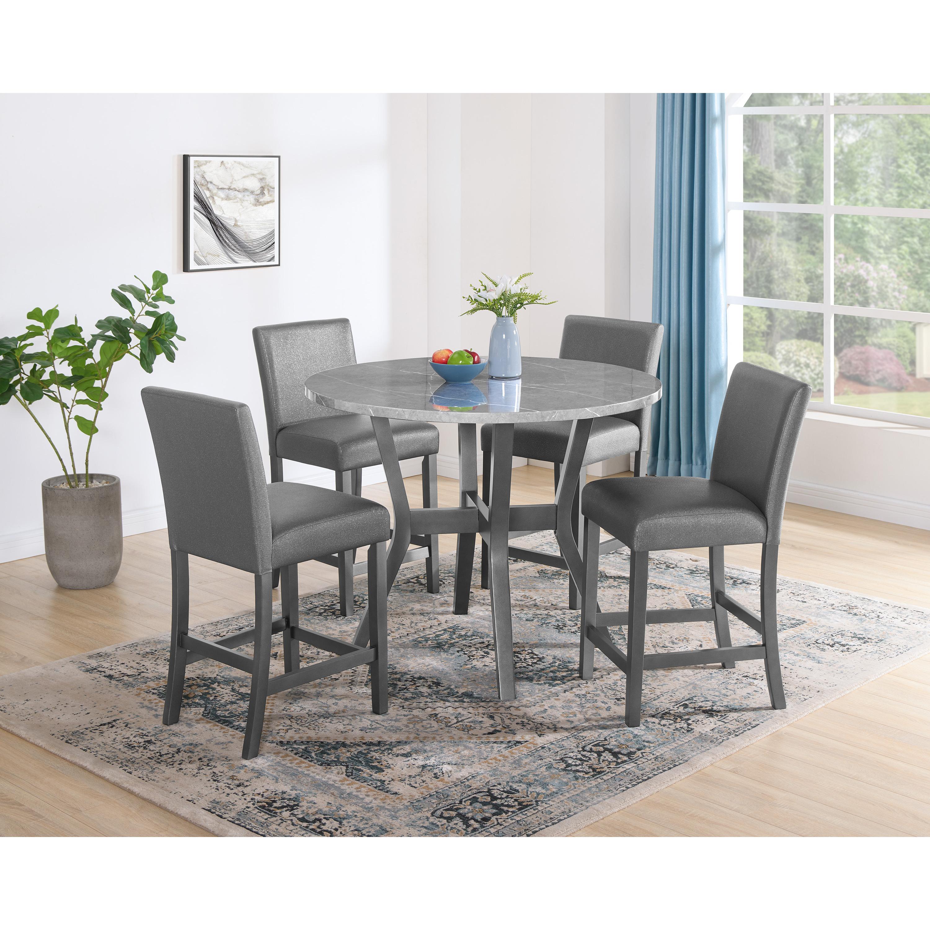 Crown Mark Judson 1717SET-GT 5 pc Counter Height Dinette Crown Mark Judson 1717SET-GT 5 pc Counter Height Dinette