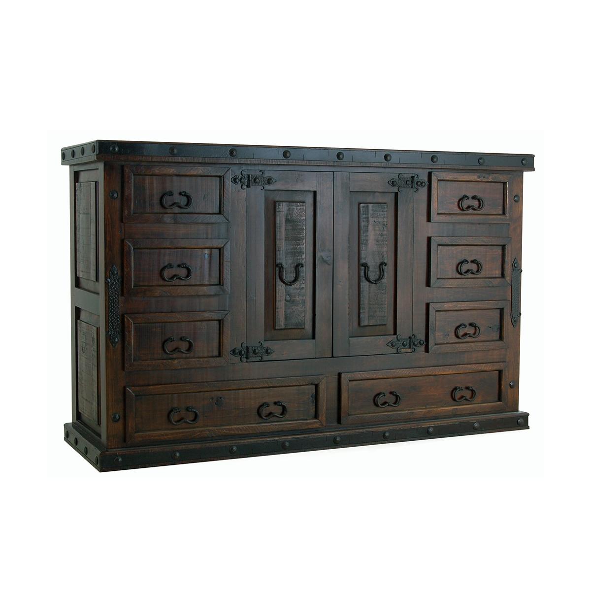 Lone Star Rustic Gran Hacienda 8-Drawer Dresser LG COM-15