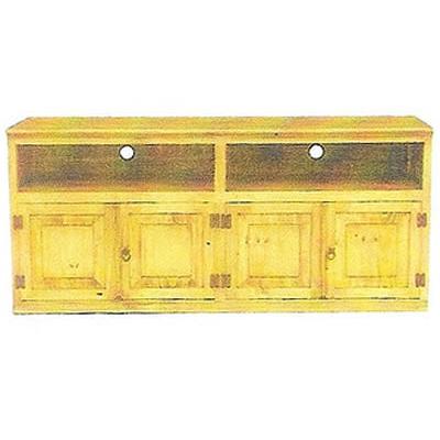 Red River Rustic Austin TV Stand with Cable Management LT-COM-599