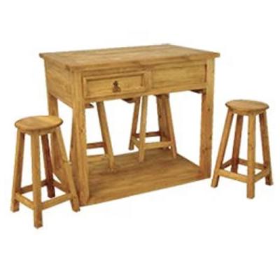 Red River Rustic Kitchen Islands and Carts Islands LT-MES-33